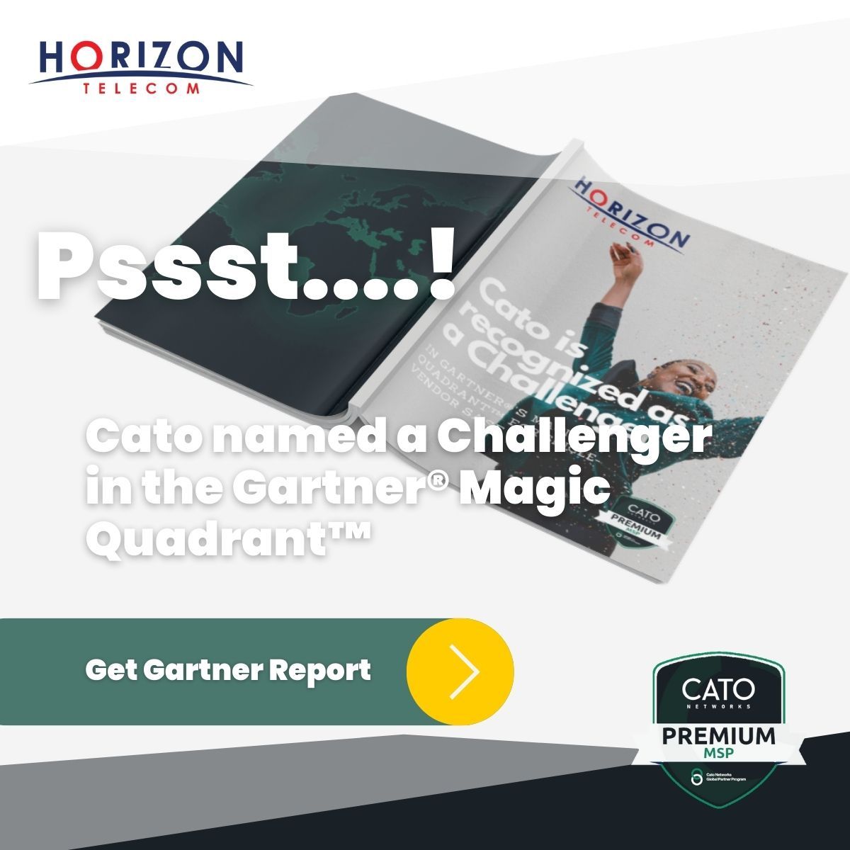 Cato as a Challenger in Gartner®'s Magic Quadrant™